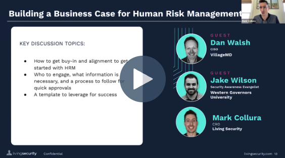 Making the Business Case for Human Risk Management