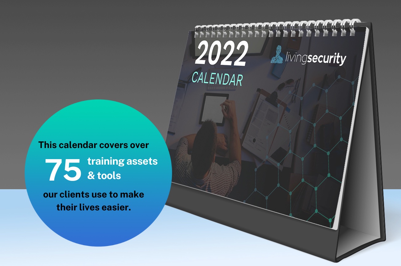 2022 Security Awareness Training Calendar